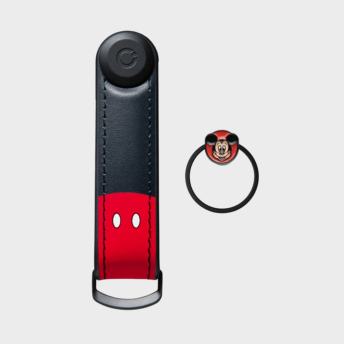 Disney | Orbitkey Mickey Mouse Hybrid Leather Key Organiser + Ring v2 ...